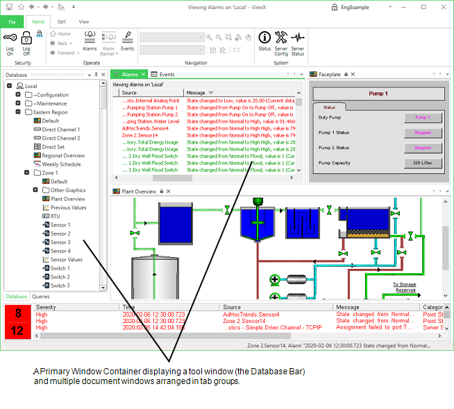 Client Administration Guide - Primary Window Container (Launch a ViewX Client on a Multi-Monitor ...